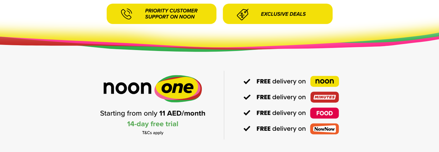 noon One | Unlimited Free Delivery | Exclusive Deals & Discounts
