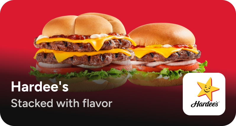 Hamburguer Hardees Png