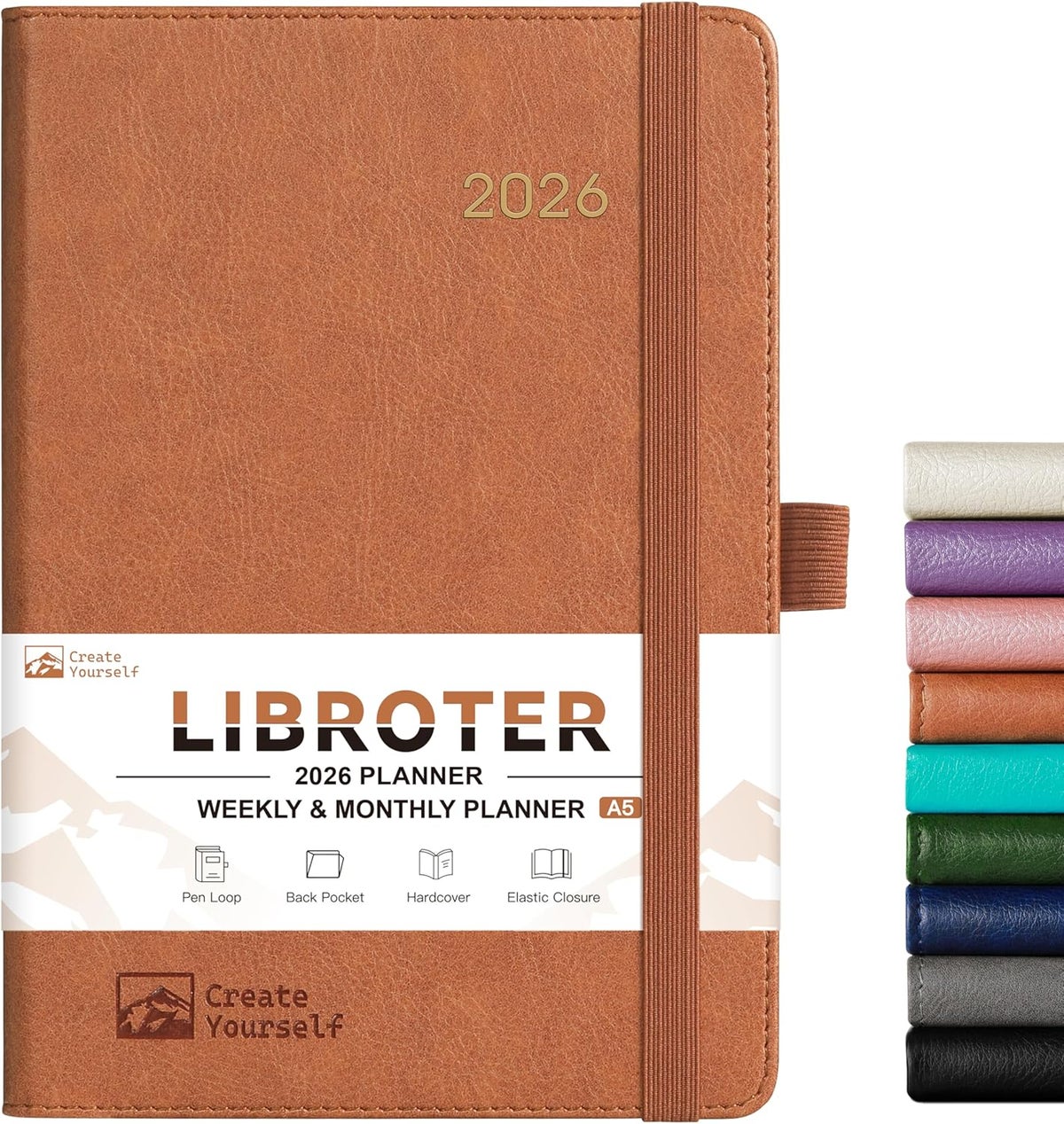 Libroter 2026 Planner - Planner 2026, 2026 Weekly Monthly Planner, Jan ...