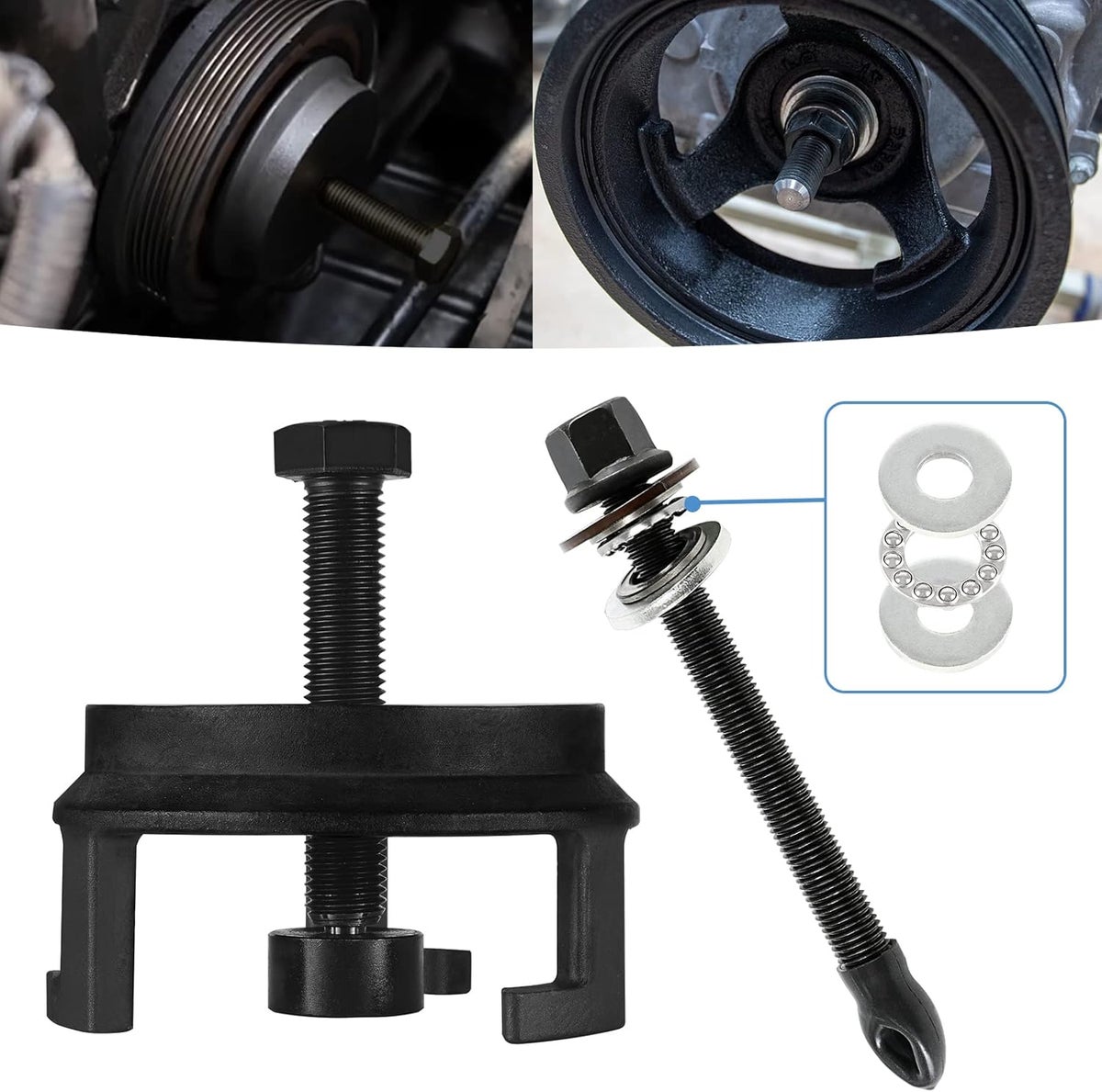 Sunluway For GM 25264 Harmonic Balancer Puller and LS Harmonic Balancer ...