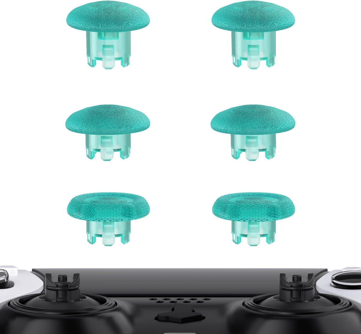 eXtremeRate Emerald Green Replacement Swappable Thumbsticks for PS5 ...