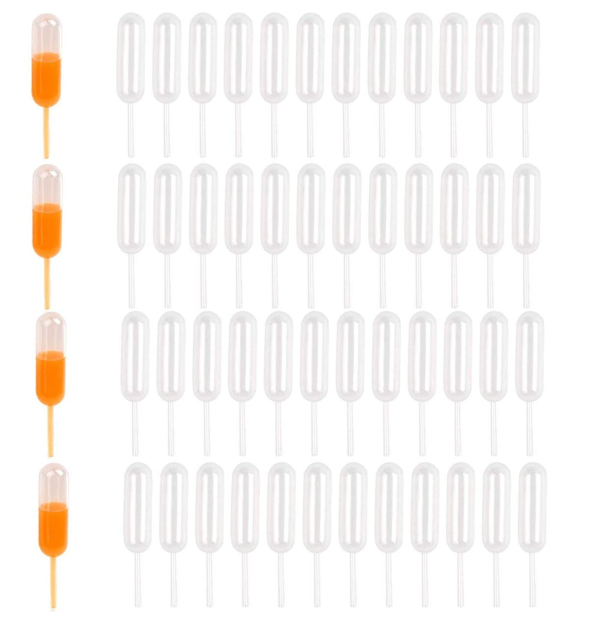 YYNGJCK 120Pcs 4ml Cupcake Pipettes, Dessert Pipettes Cupcake ...