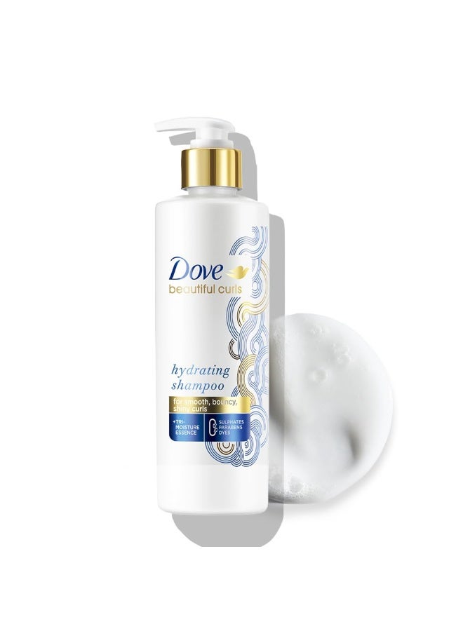 Dove Dove Beautiful Curls Sulphate Free Shampoo 380 ml|| For Curly Hair ...