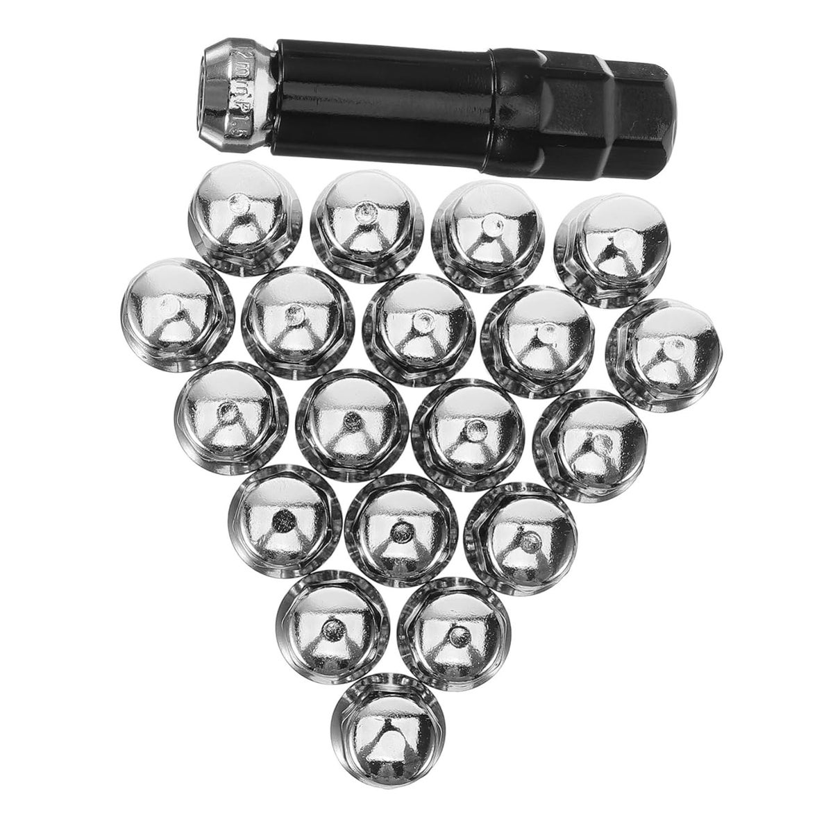 Generic 21Pcs Black Hub Nut Covers for Lug Nuts Durable Wheel Bolt ...