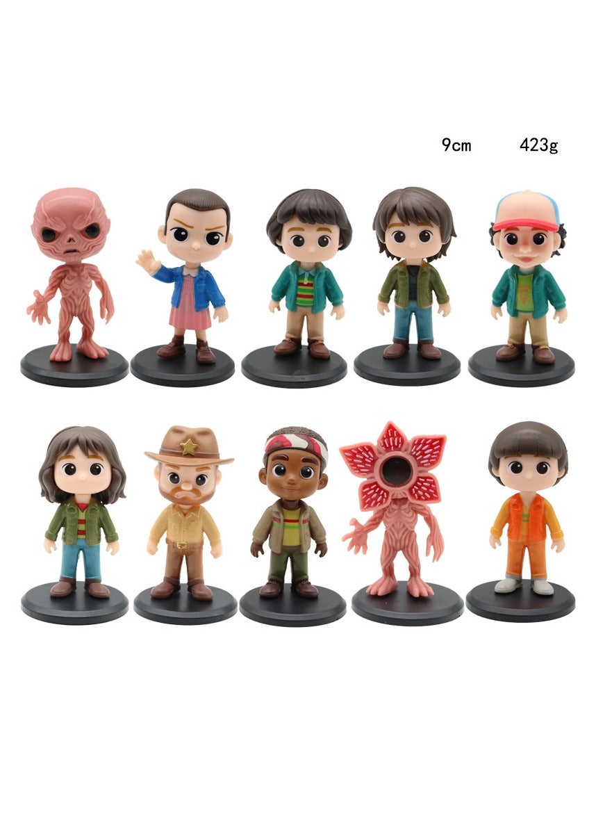 Generic 3.5-Inch Stranger Things Season 5 10 Figurines with Posable ...