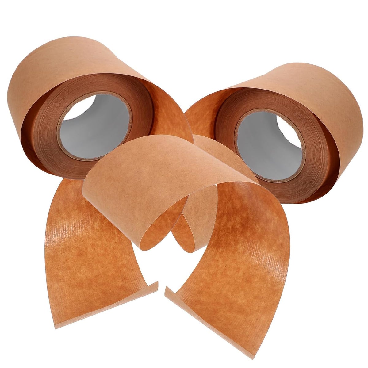 Generic 2 Rolls Kraft Paper Packing Tape Strong Adhesive For Carton ...