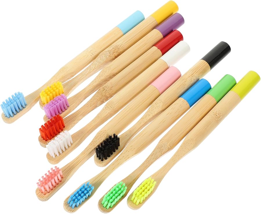 Generic 10 Pack Soft Bristles Portable Toothbrushes For Kids Travel ...