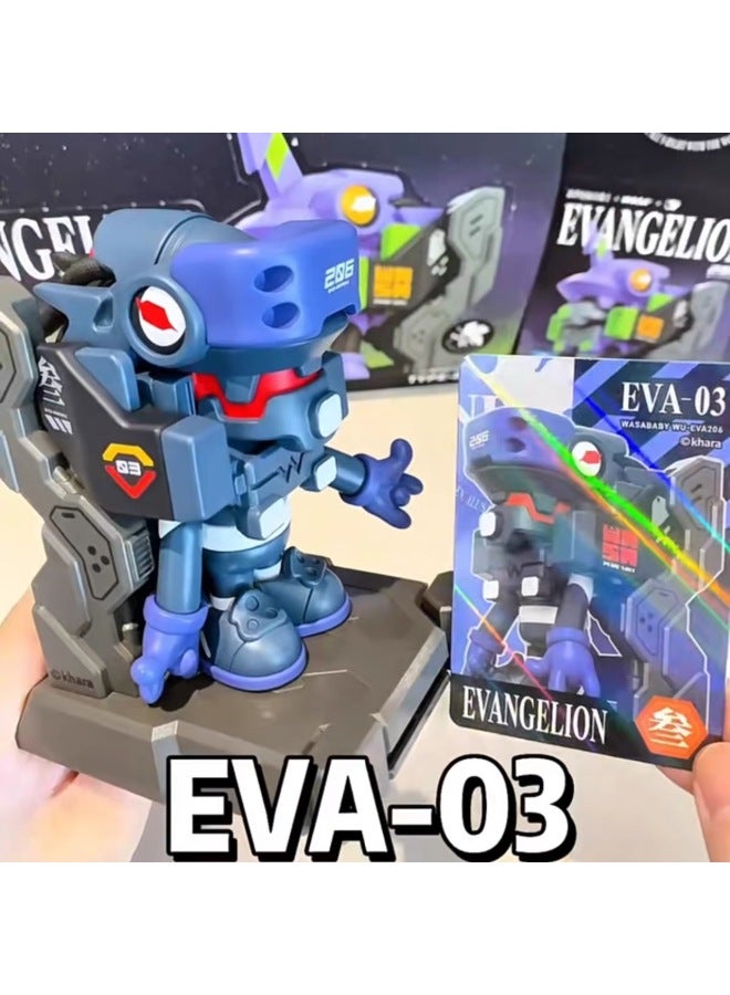 Generic Authentic Wasa&Eva Joint Chameleon Blind Box No. 1 Figure Neon ...
