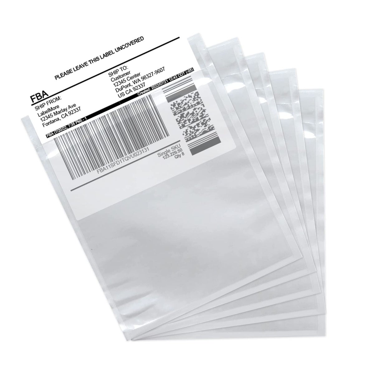 SJPACK 4.5 ' ' x 5.5 ' ' 200 Packs Packing List Envelopes, SJPACK ...