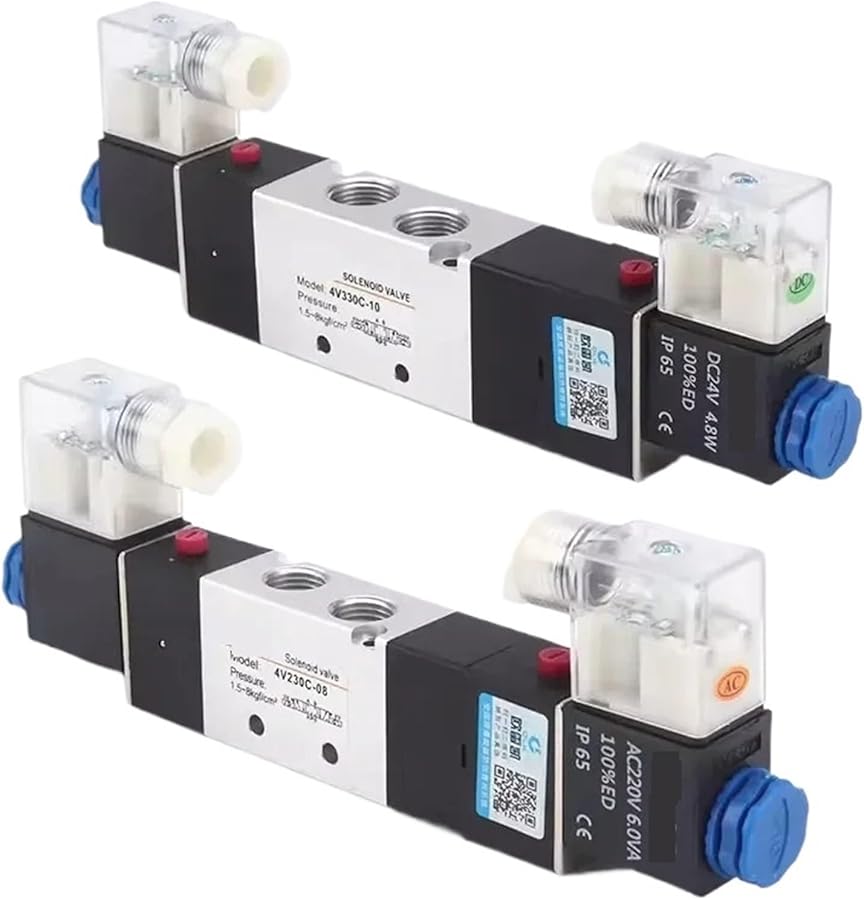 Generic 4V330C 10 Pneumatic Solenoid Valve 4V130C 06 4V230C 08 4V430C ...