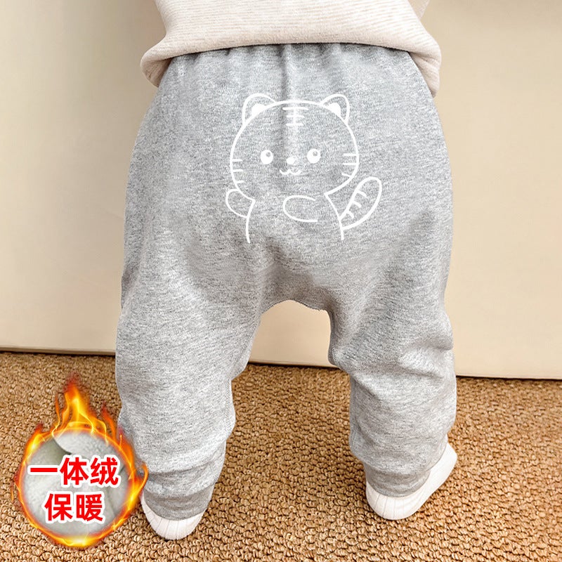 Generic Baby Warm Pants For , Fleece-Lined, Outerwear, Boys' Big Butt ...