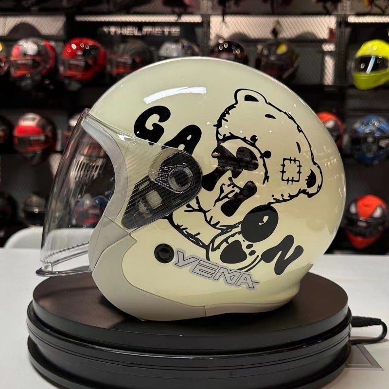 Generic 3C Certified Mustang 633S Motorcycle Helmet New National ...