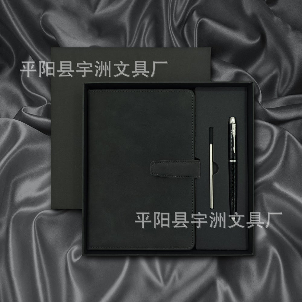 Generic Business Notebook Gift Set Office Notepad Gift Box New Year ...