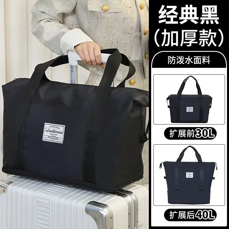 Generic 2024 Multifunctional Travel Gym Bag, Two-Layer Expandable Large ...