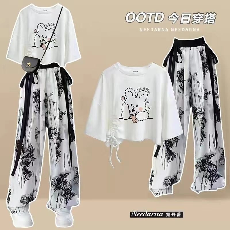 Generic 2025 Summer Suit For Female Students Korean Style Loose Short ...