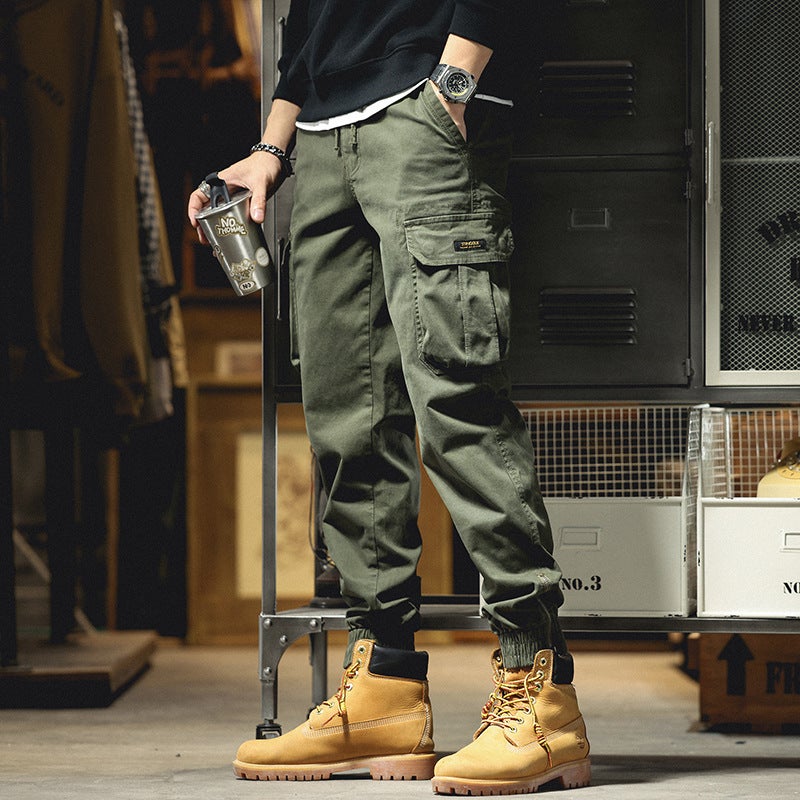 Generic American Military Green Cargo Pants For Men, Loose Trendy Brand ...