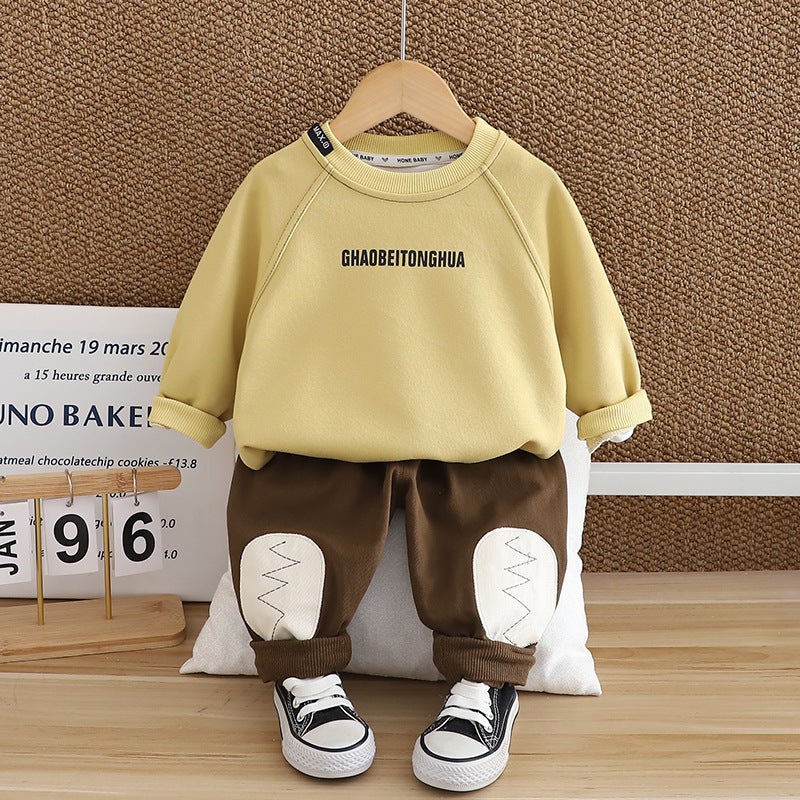 Generic Boys Fashion Autumn Clothes Suit Baby Stylish Health Clothes ...