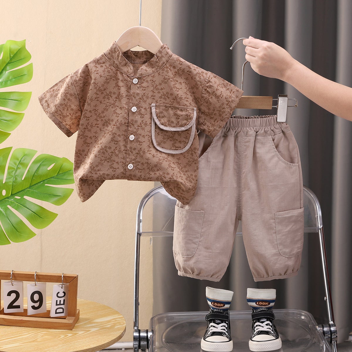 Generic 2025 Boys' Baby Casual Stylish Fashionable Handsome Shirt Baby ...