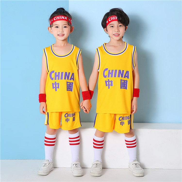 Generic Children'S Basketball Clothes Suit Teenage Boys And Girls ...