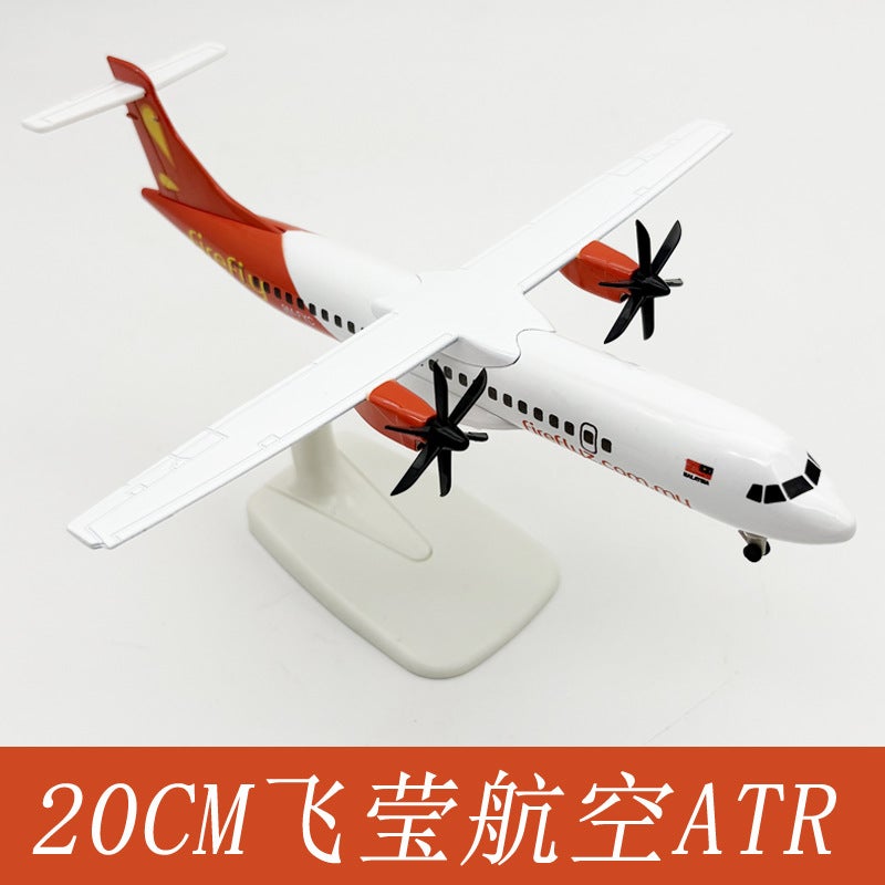 Generic 20Cm Atr Model Simulation Alloy Aircraft Model With Wheels ...