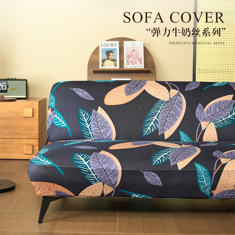 Generic 2025 Full Cover Sofa Bed Cover Simple No Armrest Elastic Sofa ...