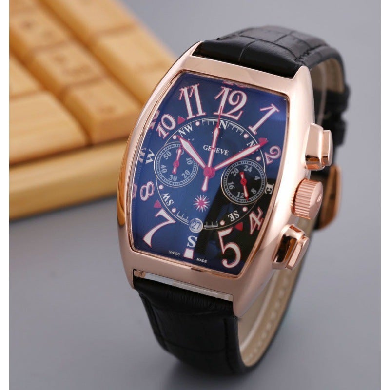Generic 2020 Men'S Quartz 6-Pin Second Run Flange Watch Manufacturers ...