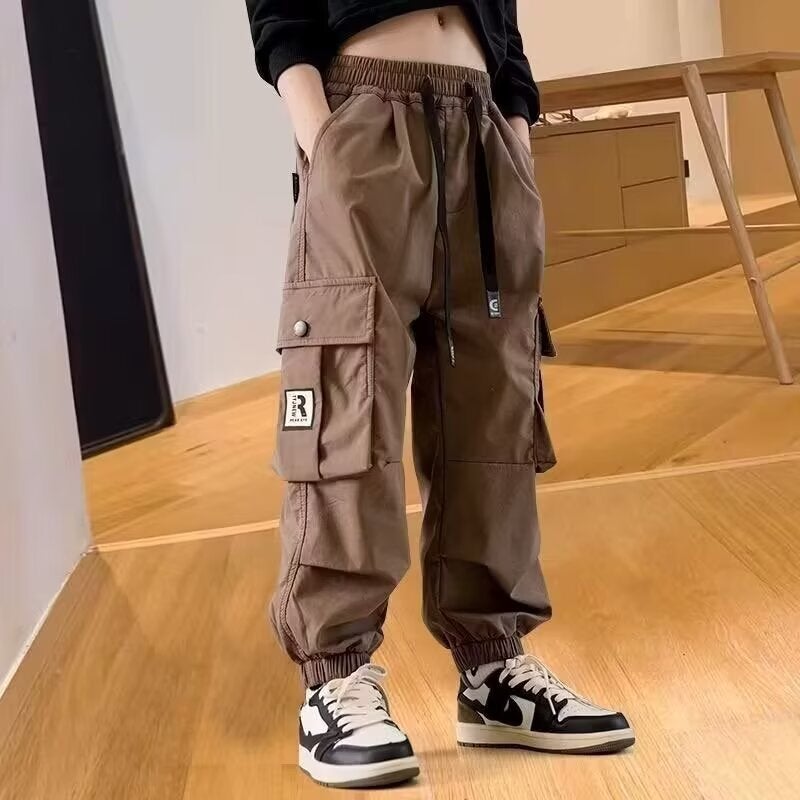 Generic 2025 Overalls Pants Woven Children'S Clothing Trendy Toe ...