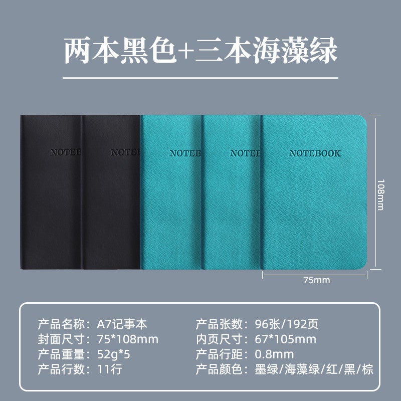 Generic A7 Notebook Pocket Notepad Mini Portable Portable Small Size ...