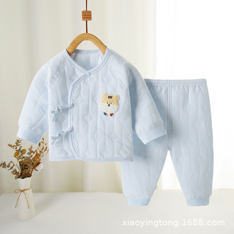 Generic Baby Warm Clothes Suit Cotton Baby Underwear 0-6 Months Cotton ...