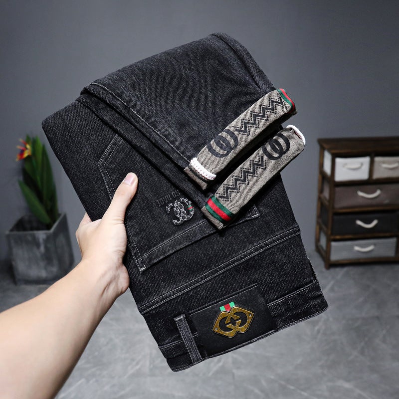 Generic Explosions Jeans Men'S Youth Straight Tube Guangzhou Xintang ...