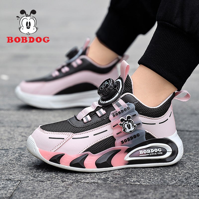 Generic Babudou Boys' Shoes 2025 Spring New Single Mesh Breathable ...