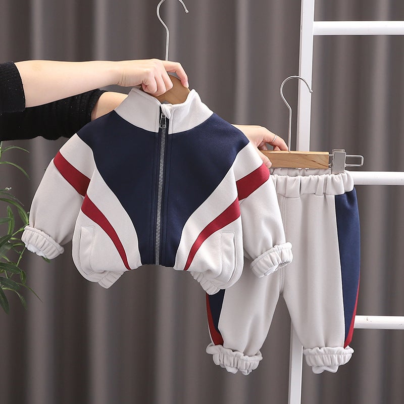 Generic Boys' Baby Spring New Casual Simple All-Match 2025 Stylish ...