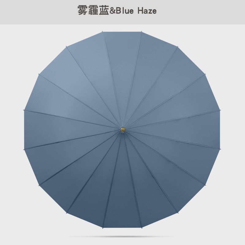 Generic 16 Bone Color Love Handle Small Fresh Automatic Sunny Umbrella ...