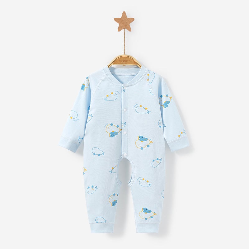 Generic Baby Autumn Clothing 0-3 Months Baby Jumpsuit 1 Year Old Spring ...
