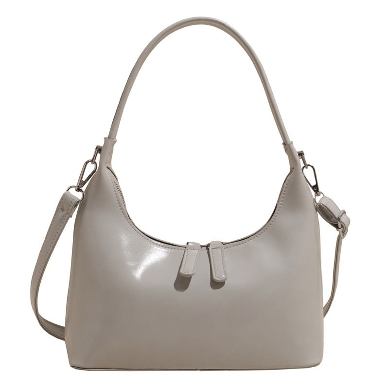 Generic 2025 Simple Oil Wax Leather Small Bag New Texture Commuter ...