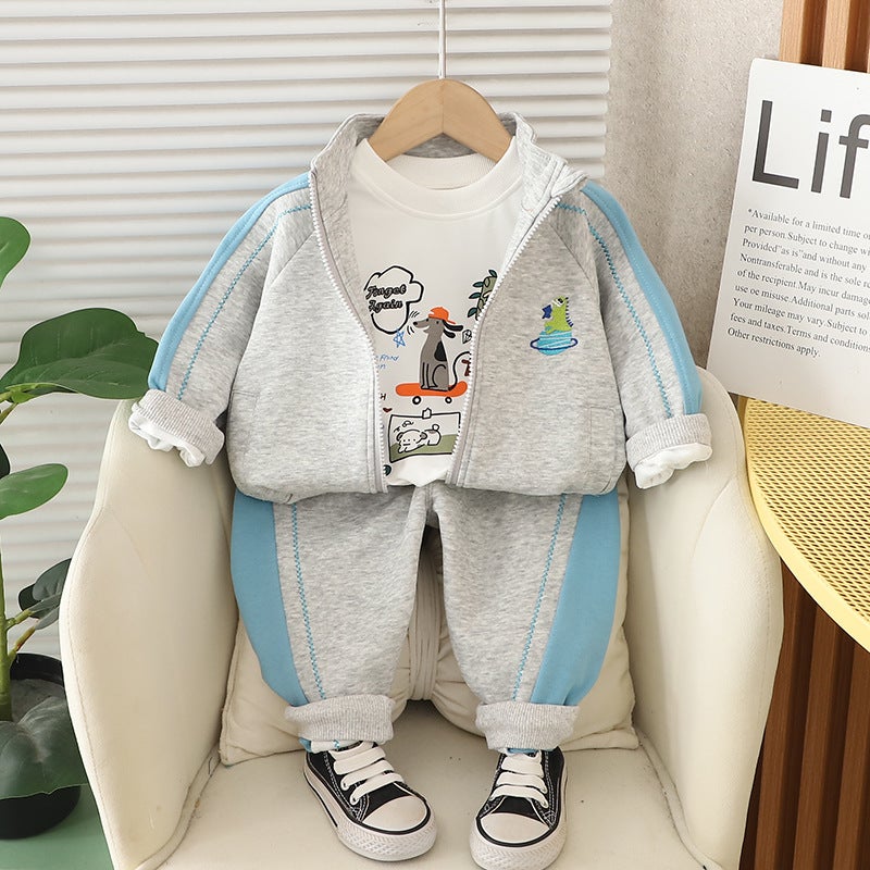 Generic Boys' Baby Spring New 2025 Western Style Fashionable Casual ...