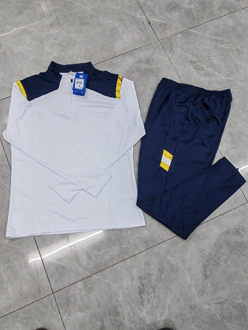 Generic 2425 New Long Sleeve Half Zipper Light Plate Logo Football ...