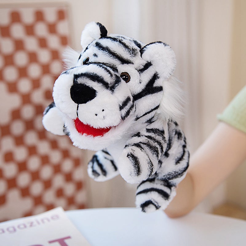 Generic Cartoon Jungle Animal Plush Toy Hand Puppet Ready-Made Cartoon ...