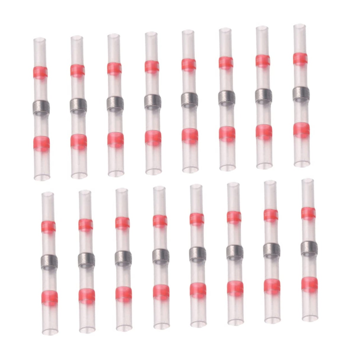 Generic 4X0 7cm Transparent Heat Shrink Solder Connectors Kit 100pcs ...