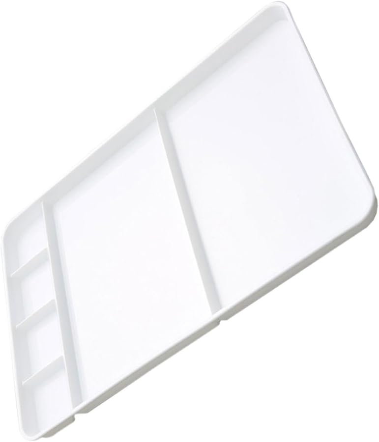 Generic Cabilock 6 Compartment Plastic Paint Palette Mixing Tray for ...