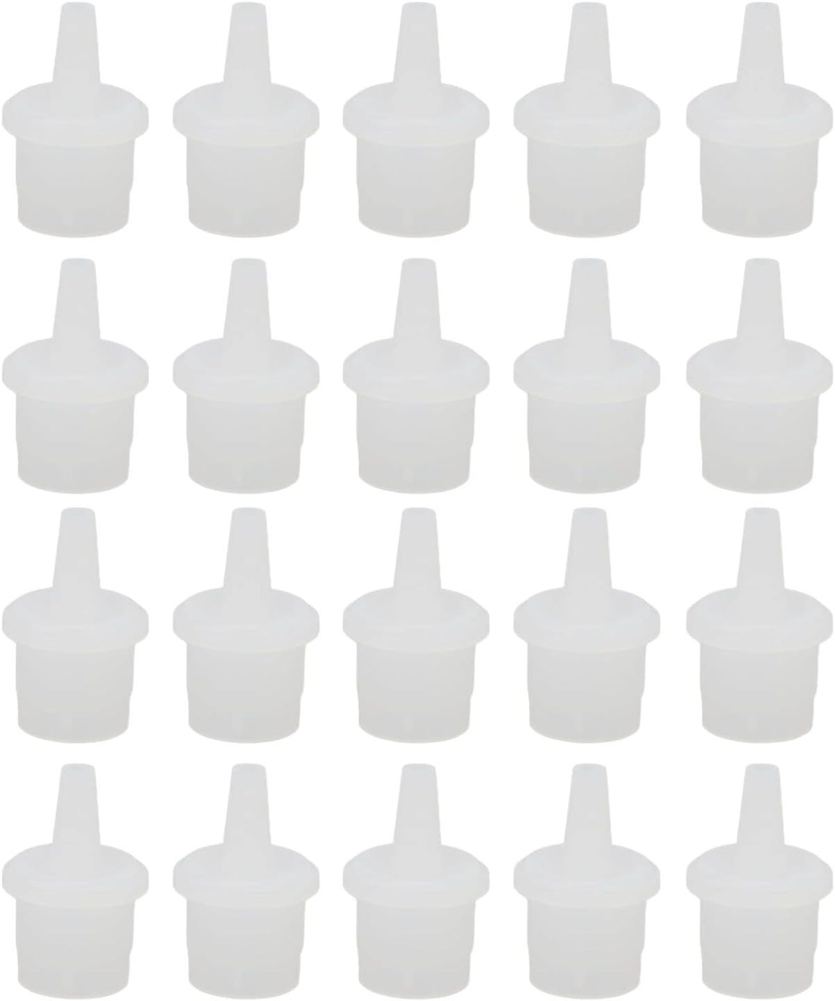 woobles 20pcs Eyelash Glue Bottle Nozzle, Lash Glue Plug Nozzle, ABS ...