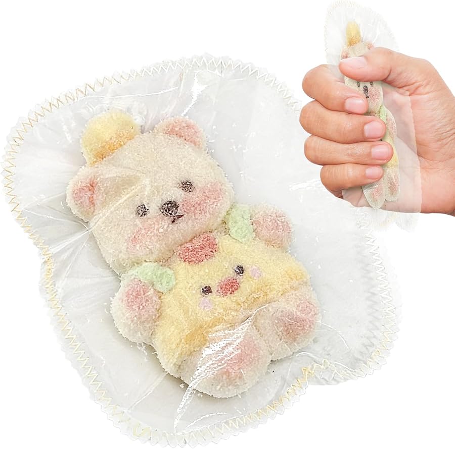 Generic Bear Stress Relief Toy Portable Squeeze Ball 10x5x2 5 Cm Safe ...