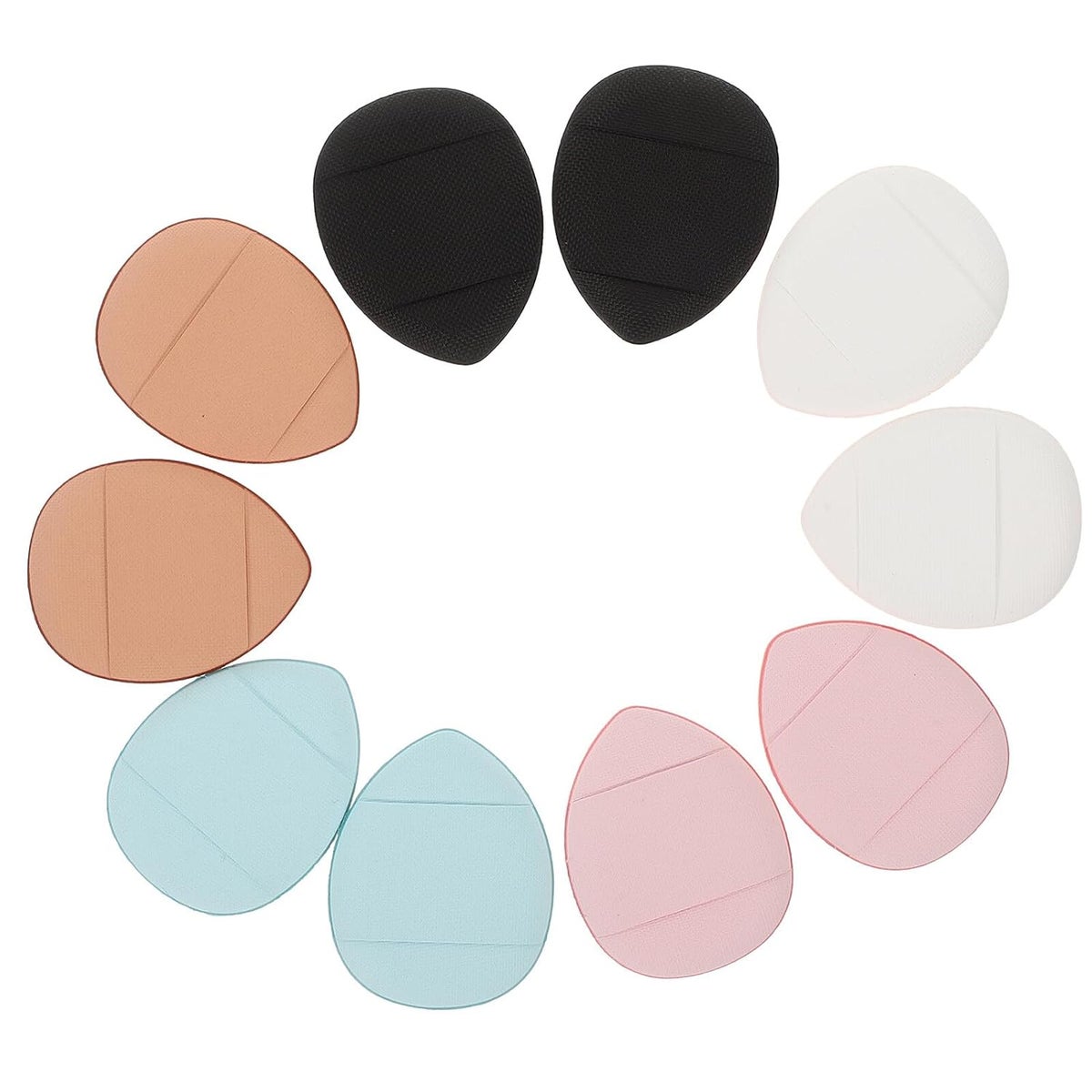 Generic ABOOFAN 10pcs Mini Soft Makeup Sponges For Concealer Foundation ...