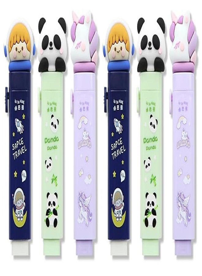 Asera Asera Fancy Kawaii Cutter Style Erasers with Clutch Mechanism for ...