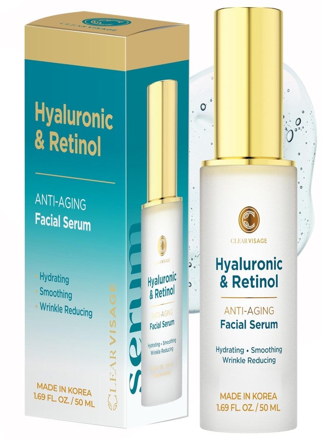 Clear Visage Clear Visage Hyaluronic Acid Serum For Face with Retinol ...