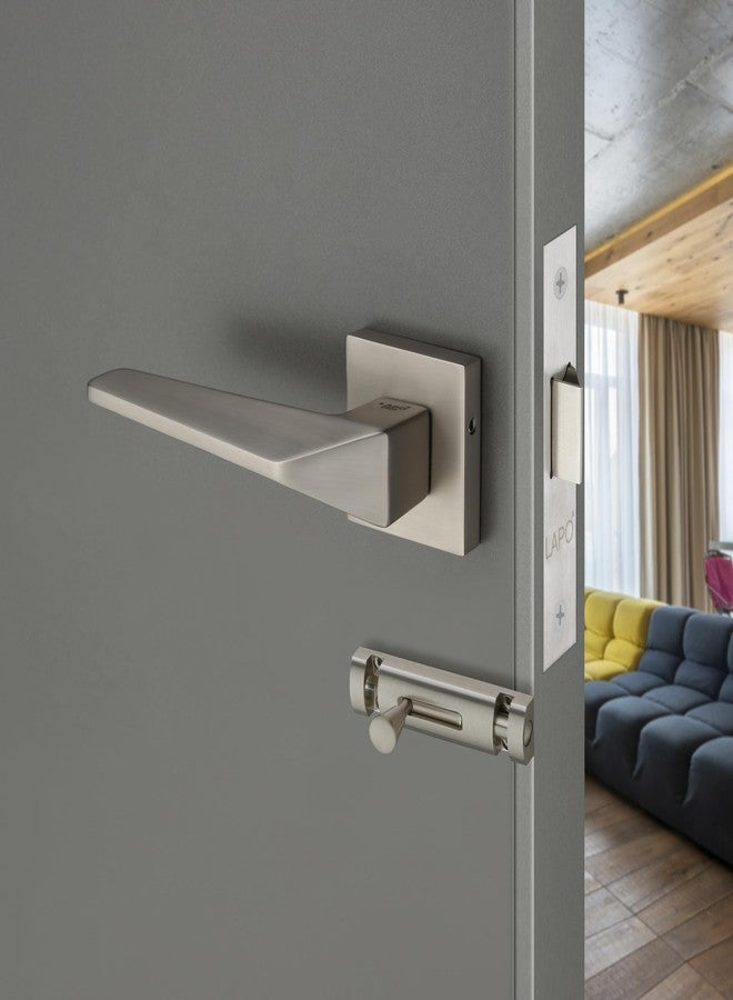 LAPO LAPO Modern Heavy Duty Mortise Door Lock Handleset, Equipped with ...