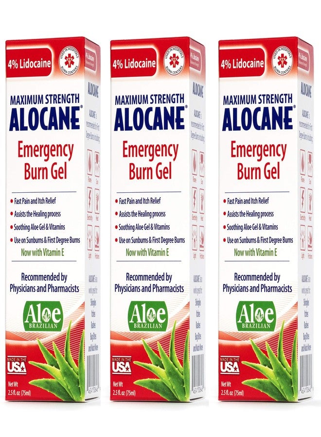 Alocane Alocane Max Emergency Burn Gel, 4% Lidocaine Hydrochloride, .13 ...