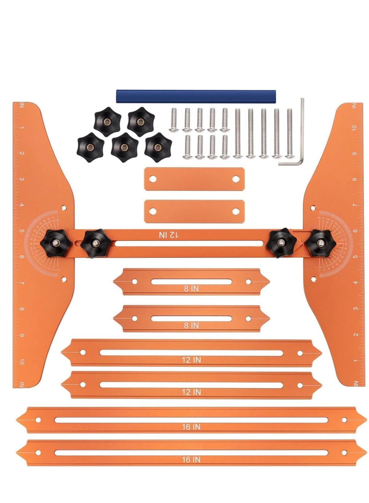 Generic Stair Tread Gauge Measuring Jig 8-56Inch Extendable Stair Tread ...