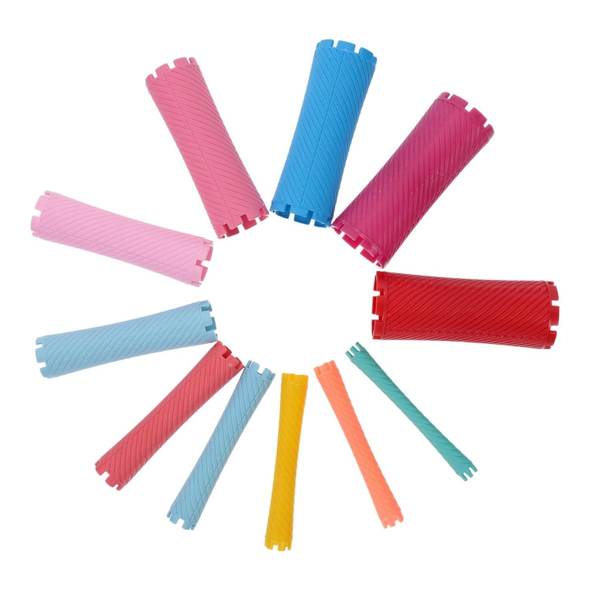 Generic 100 Pcs Self Grip Perm Rods Rollers For Curly Hair Salon ...