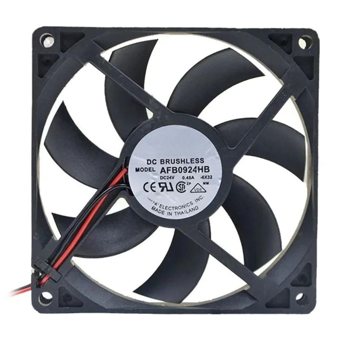 Generic 90x90x25mm 24V DC 0.45A Cooling Fan For Inverter Industrial ...